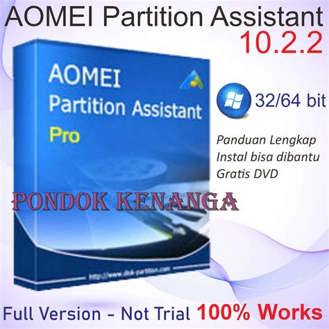 Jual Aomei Partition Assistant Full Version Shopee Indonesia