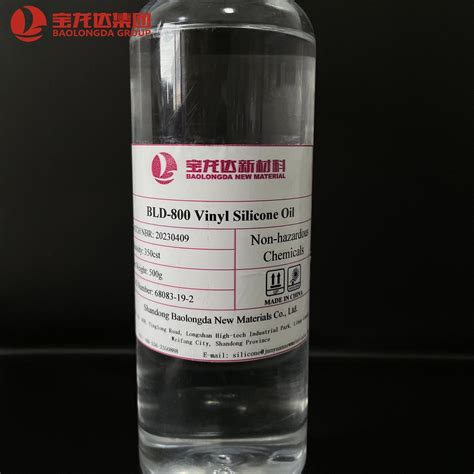 Medical Grade Vinyl Silicon Oil Silicone Oil Lubrication Silicone Oil