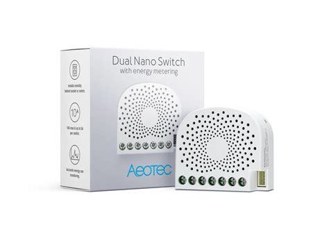 Aeotec Dual Nano Switch With Power Metering Z Wave Sklep Z Home Warszawa