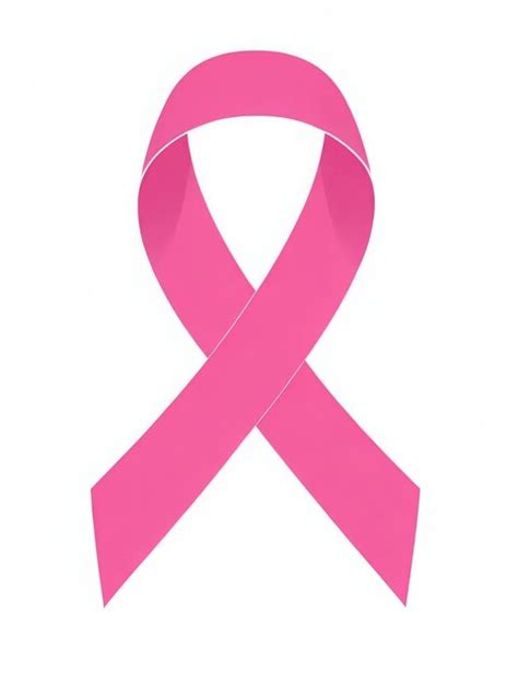 Pink Power Ribbon für den Monat der Aufklärung über Brustkrebs