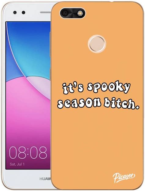 SILIKONOWE PRZEŹROCZYSTE ETUI NA HUAWEI P9 LITE MINI SPOOKY SEASON
