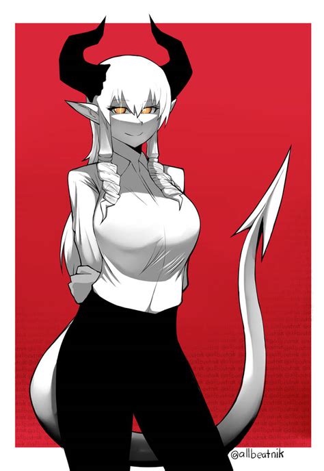 Demon Girl Oc By Allbeatnik I On Deviantart
