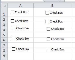 Excel VBA Form Checkbox Stack Overflow