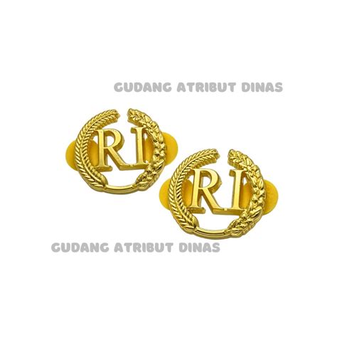 Jual Monogram Unhan Ri Luxury Pin Unhan Ri Atribut Dinas Gad Shopee Indonesia