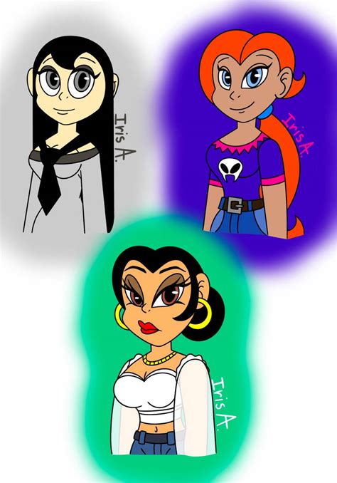 Three Human Women By Irisacevesandfriends On Deviantart