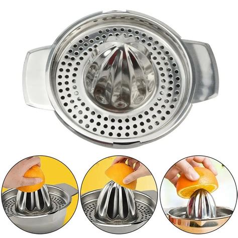 Ручная Соковыжималка Для Лимона Из Нержавеющей Стали Кухонный Гаджет