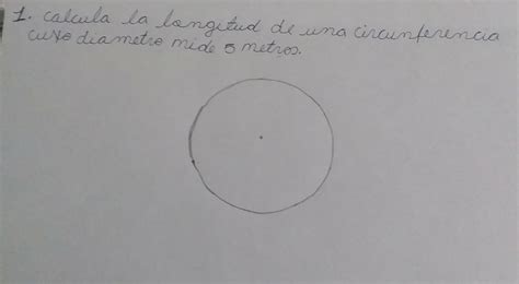 Como Se Calcula La Longitud De Una Circunferencia Sabiendo El Diametro