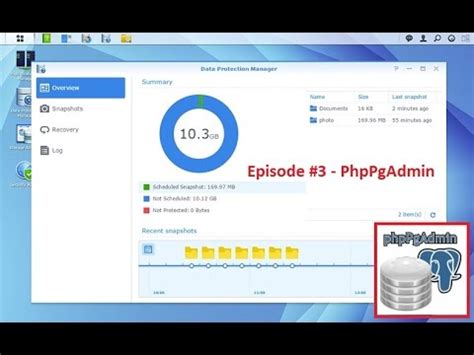 Xpenology DSM 6 Episode 3 PhpPgAdmin YouTube