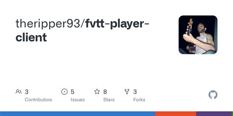 GitHub Theripper93 Fvtt Player Client