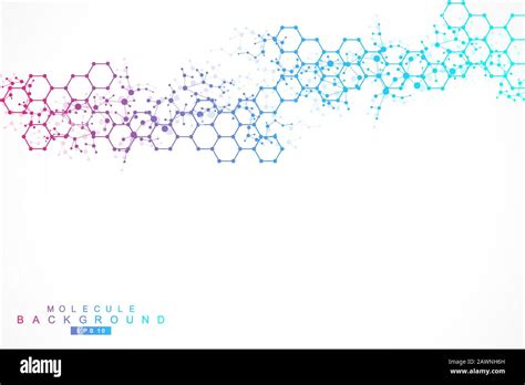 Structure Molecule And Communication Dna Atom Neurons Scientific Concept For Your Design