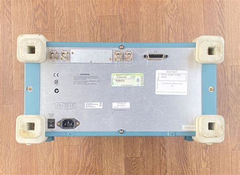 operation verification settled tektronix rsa3303a real time spectrum