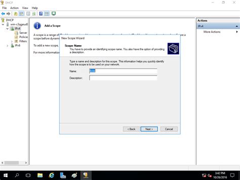 Itfinitiescom การตั้งค่า Dhcp Windows Server 2016 เบื้องต้น