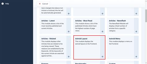 Update Astroid 319 Available Release Astroid Layout Module