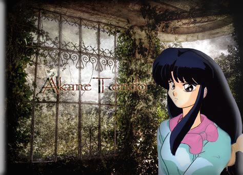 Ranma 12 Akane Tendo With Long Hair By Soulfire524 On Deviantart