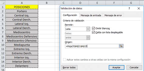 Los 5 trucos básicos para crear tu base de datos en Excel Objetivo Analista
