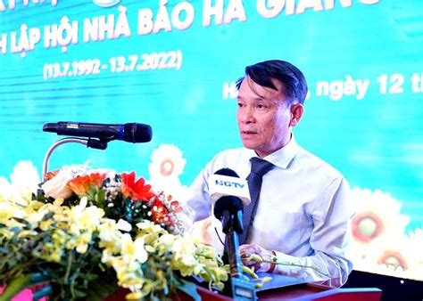 Bài Phát Biểu Của Phó Chủ Tịch Thường Trực Hội Nhà Báo Việt Nam Nguyễn