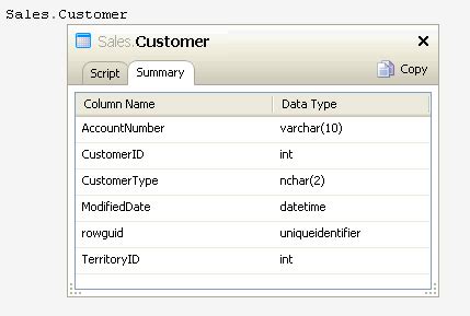 Worked Examples SQL Prompt 10 Product Documentation