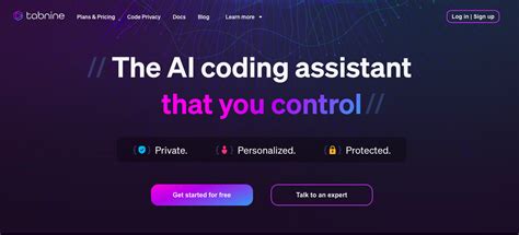 Smart Code Prediction Tabnine Pricing Features Benefits AITools X