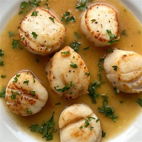Lemon Butter Scallops Krazy Kitchen Mom