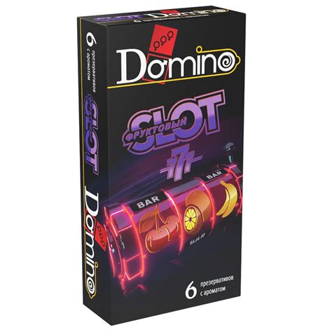Презервативы Domino Premium Фруктовый Slot купить с доставкой по