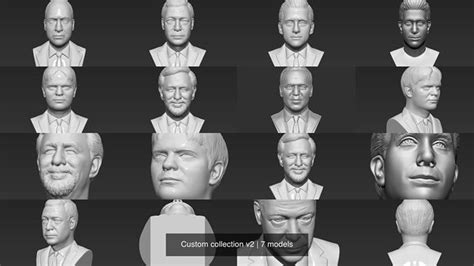 Custom Collection V2 3d Printable Cgtrader