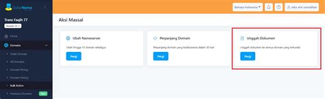 Panduan Manajemen Dashboard Daftarnamadaftarnama