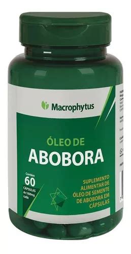 Aceite de semilla de calabaza cápsulas Macrophytus MercadoLibre