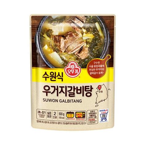 오뚜기 수원식 우거지갈비탕 500g Kf 밀키트 And 로지스틱