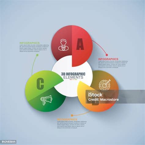 프레 젠 테이 션 비즈니스 3d 인포 그래픽 벡터 0명에 대한 스톡 벡터 아트 및 기타 이미지 0명 3가지 개체 개념 Istock