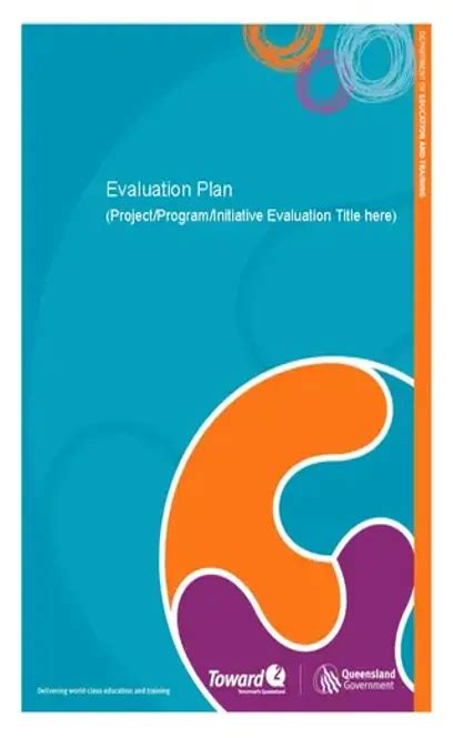 Project Evaluation Plan Template Pdfsimpli