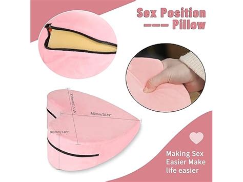 Heart Shaped Foam Sex Pillow