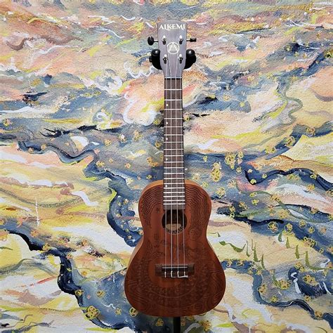 Alkemi Uke C Mer Concert Ukulele W Alkemi Gig Bag Reverb