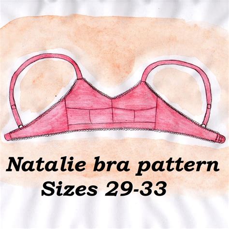 Wireless Bra Pattern Plus Size Linen Bra Sewing Pattern Inspire Uplift