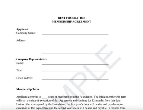 Rust Foundation Policies Official Documents Resource Library