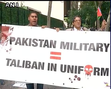 New York Baloch National Movement Activists Protest Outside Unga