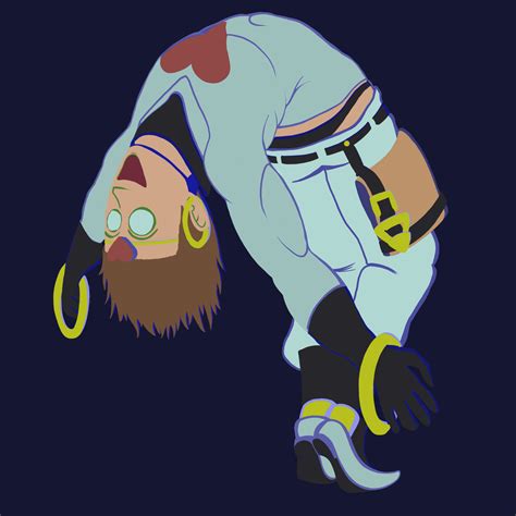 Funny Australian Possessed Ghost Man From The Hit Fighting Games Series
