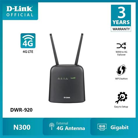 Black Wireless Or Wi Fi D Link Dwr G Lte Wi Fi Router At Rs In Thodupuzha