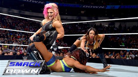 Natalya Vs Alicia Fox Smackdown April 9 2015 Youtube