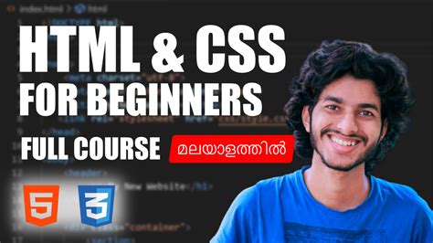 how to create a website from scratch html and css full course in