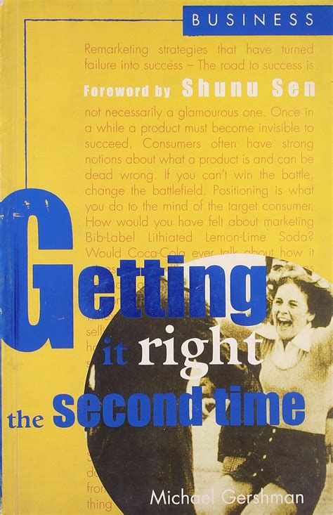 Getting It Right The Second Time Buy Online At Best Price In Ksa