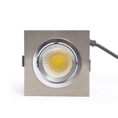 Square Shape Spot Light Moveable Bright Led Spotlight Black Antique