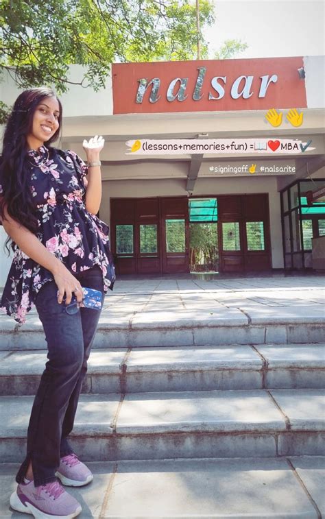Sravani Talluri On Linkedin Nalsar Mbajourney Gratitude Memories