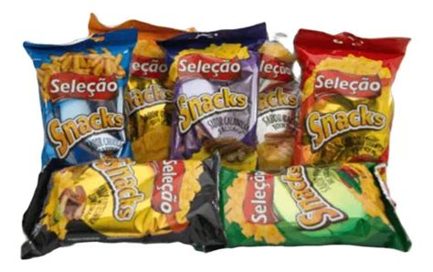 Salgadinho Aperitivo Kit C 20 Unidades Sabores Sortidos Parcelamento