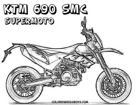 Immagini Da Colorare Motocross