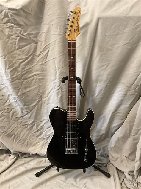 Tradition Jerry Reid Artist Model 2010s Black Flamed Maple Reverb
