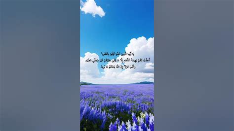 يَا أَيُّهَا الَّذِينَ آمَنُوا أَوْفُوا بِالْعُقُودِ ۚ Youtube