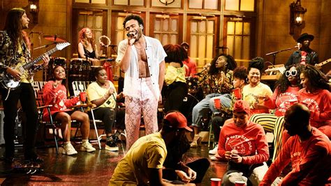 Donald Glovers Snl Looks Are Worth Your Time Gq