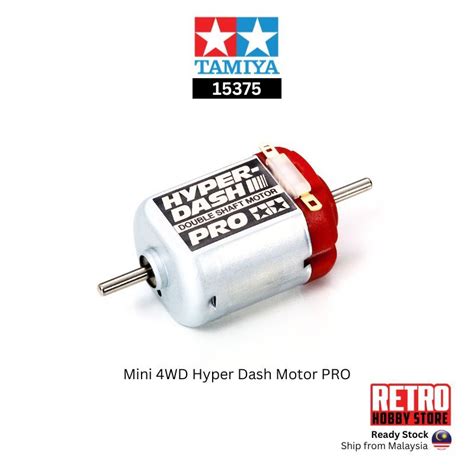 Tamiya 15375 Mini 4wd Hyper Dash Motor Pro Double Shaft Engine For Ms Ma Chassis Mid Ship
