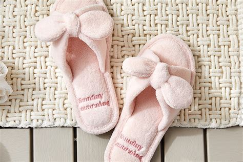 모던하우스 리본 테리지 슬리퍼 핑크 위시버킷