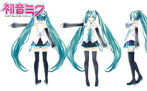 Hatsune Miku 【vocaloid】 Minecraft Skin